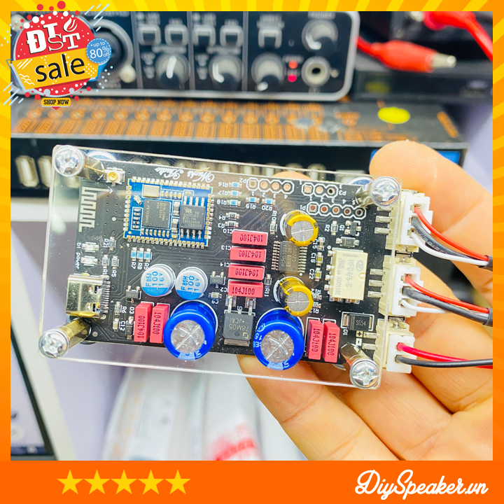 [HỖ TRỢ ĐỔI TÊN BLUETOOTH] Mạch giải mã Bluetooth APTX QC 3034/QCC5125 ...