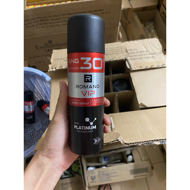 Xịt khử mùi toàn thân cho Nam xmen / Romano Classic chai tặng dung tích 195ml | Shopee Việt Nam
