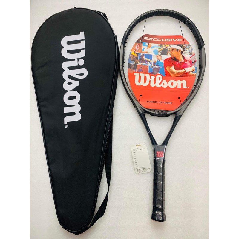 Vợt tennis Wilson hammer 2.7 ( tặng lưới đan + cuốn cán) | Shopee Việt Nam