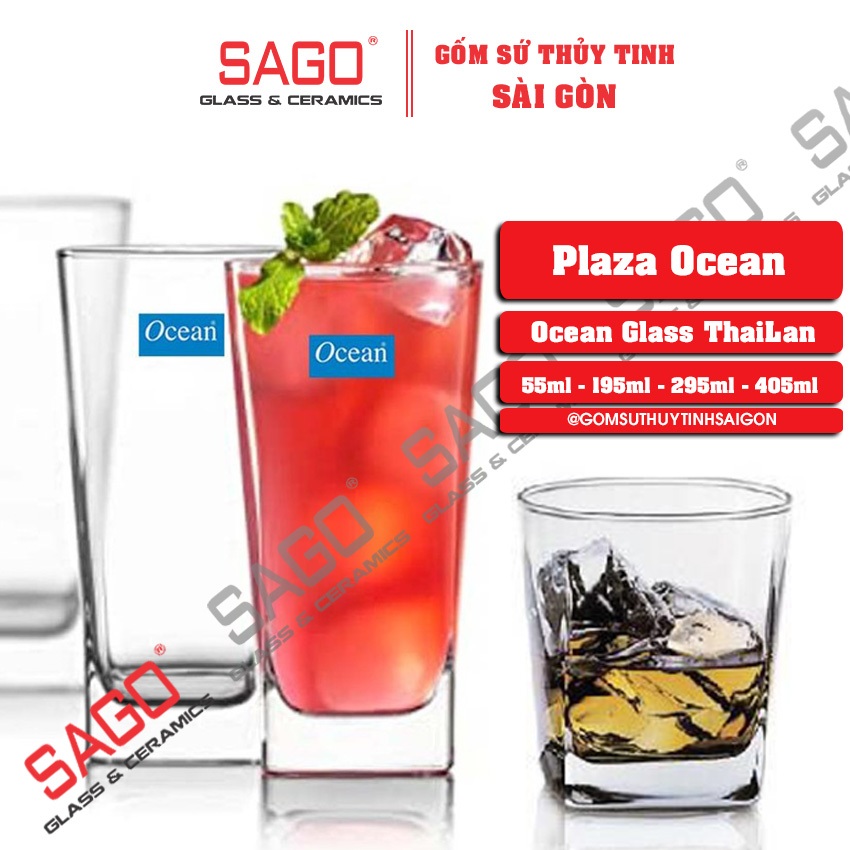 Ly Thủy Tinh Ocean Plaza Hi Ball 320ml | Long Prink 405ml , Nhập Khẩu ...