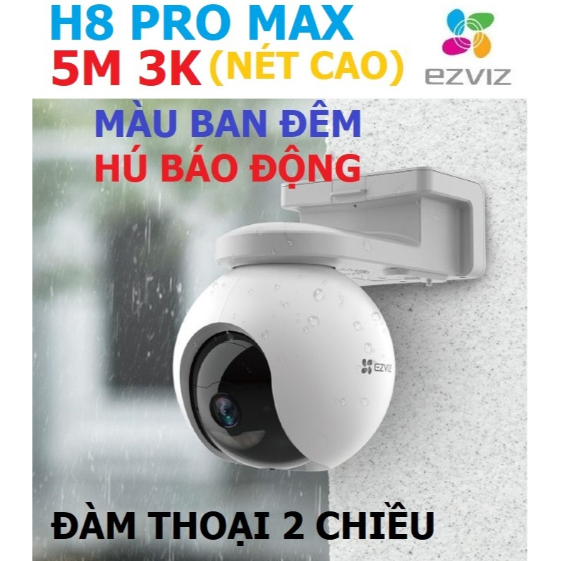 Camera Ngoài Trời Ezviz C8C 2MP 1080P / C8W 2K 4MP / C8PF Mắt Kép ...