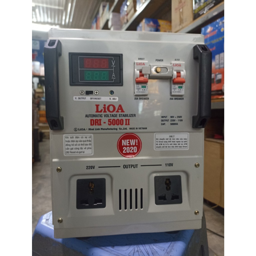 Ổn áp lioa 5kva ( SH 5000II ) | Shopee Việt Nam