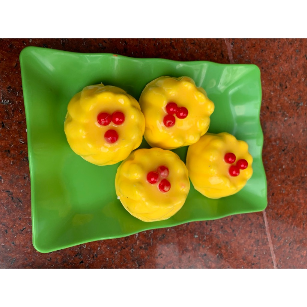 Mô hình bánh dim sum ( 4 cái), bánh dimsum giả trưng bày tủ ( combo 4 ...