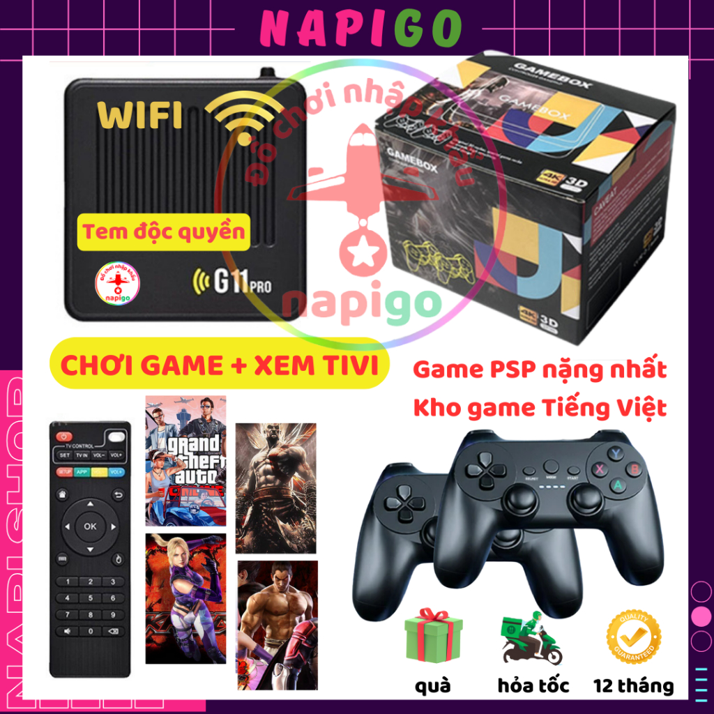 Game Tivi Box G11 PRO Máy chơi game PSP PSX xem truyền hình vào mạng ...