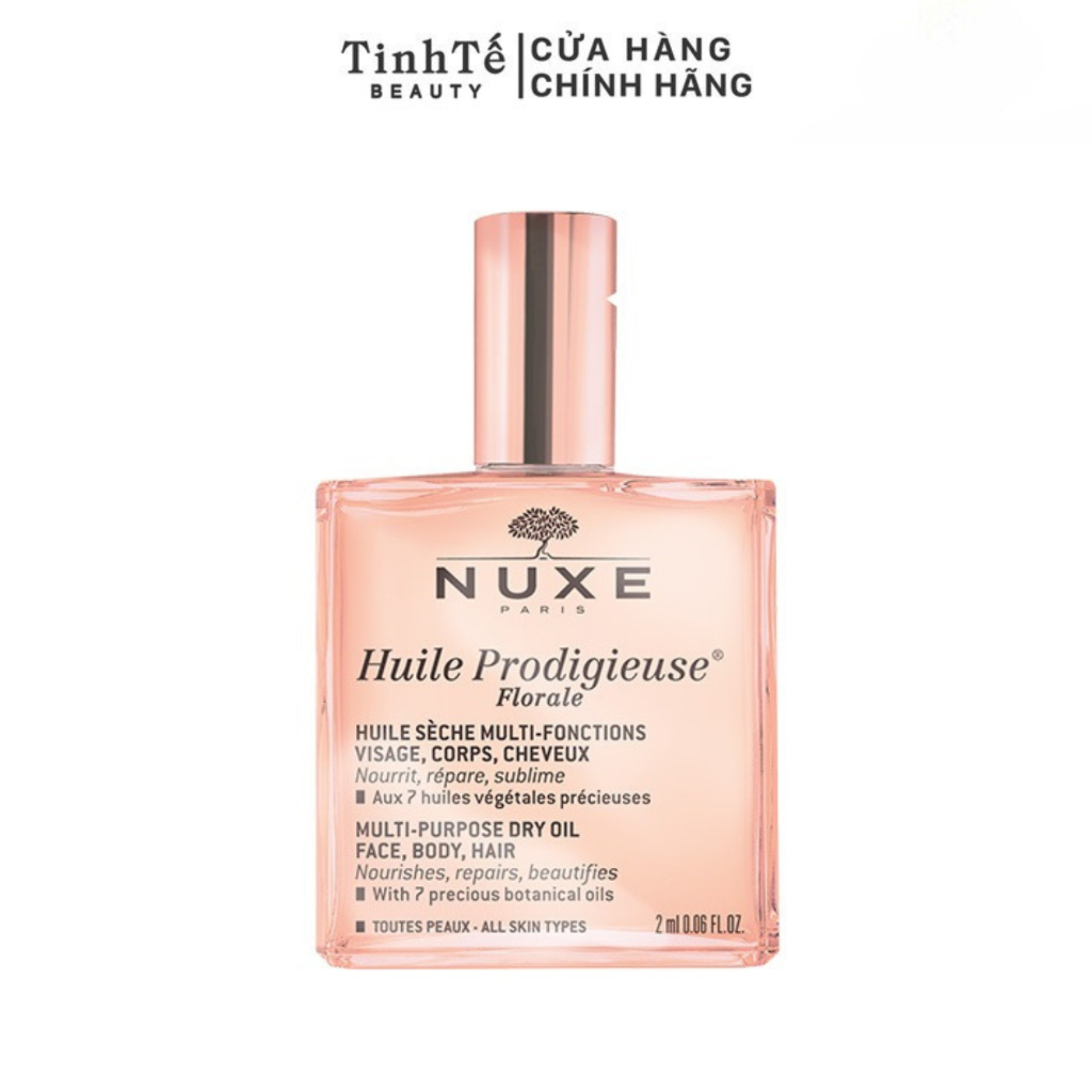 [HB Gift] Dầu dưỡng da đa năng hương hoa Nuxe Huile Prodigieuse Florale 2ml | Shopee Việt Nam