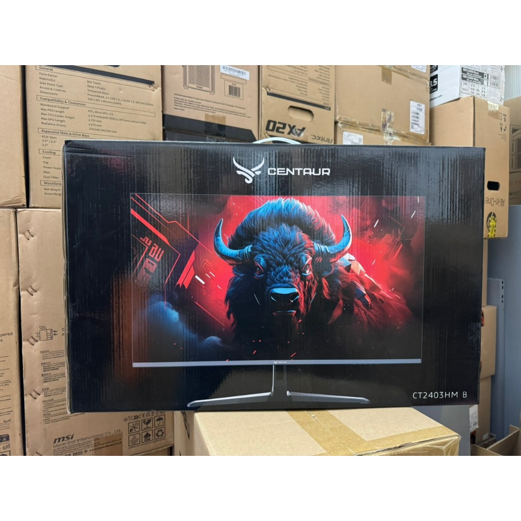 MÀN HÌNH CENTAUR CT2403HM B - 24INCH 2 màu Đen - Trắng - 75Hz - IPS - Full HD - New - BH 36 ...