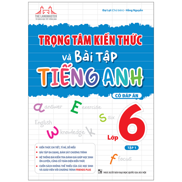 sách - FRIEND PLUS - Trọng tâm kiến thức và bài tập tiếng anh lớp 6 tập ...
