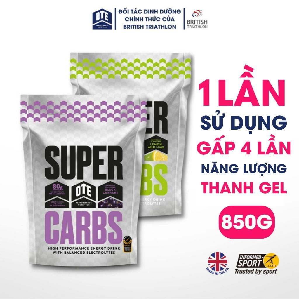 Bột Siêu Năng Lượng OTE Super Carbs dành cho Vận Động Viên, giúp bổ ...
