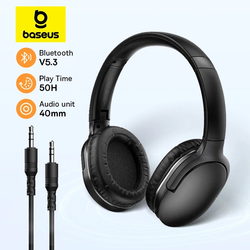 Tai Nghe Không Dây Baseus D02 Pro Bluetooth 5.3 Tai Nghe Có Thể Gập Lại ...