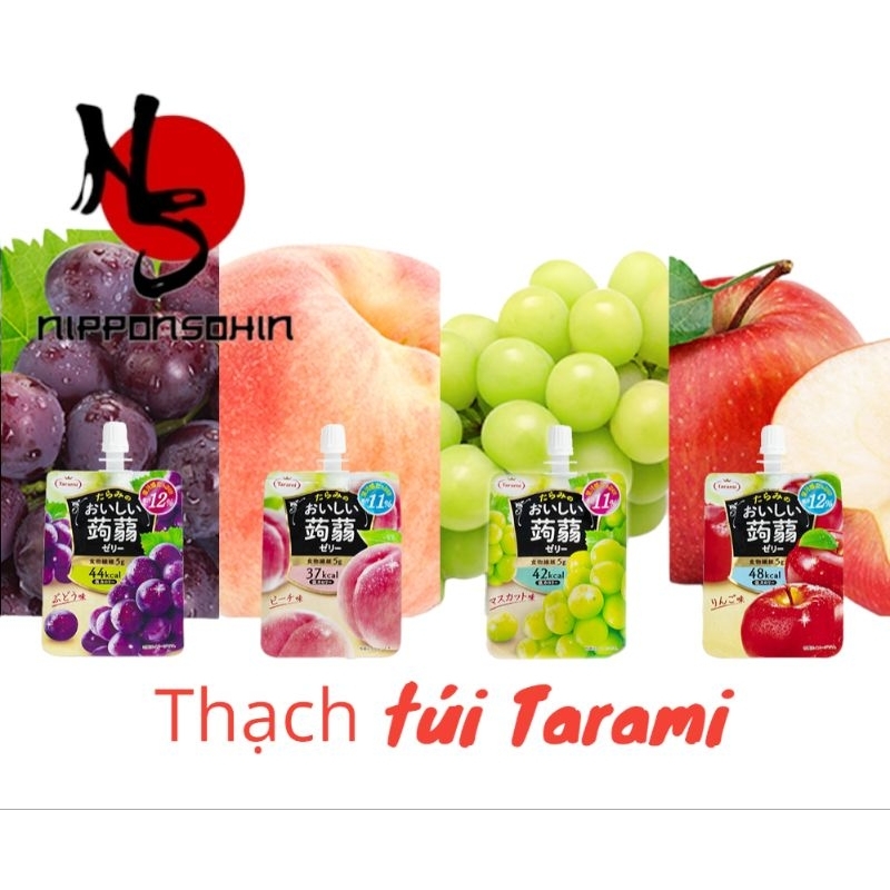 Thạch túi Tarami 150g. Thạch túi đủ vị Nhật Bản. | Shopee Việt Nam