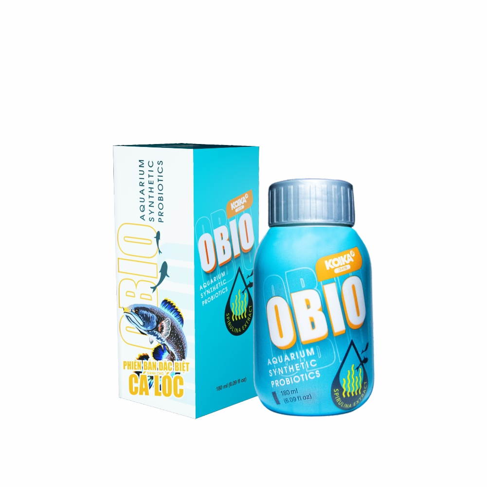 Vi sinh KOIKA OBIO phiên bản đặc biệt cho CÁ LÓC - 30ml, 180ml, 300ml ...