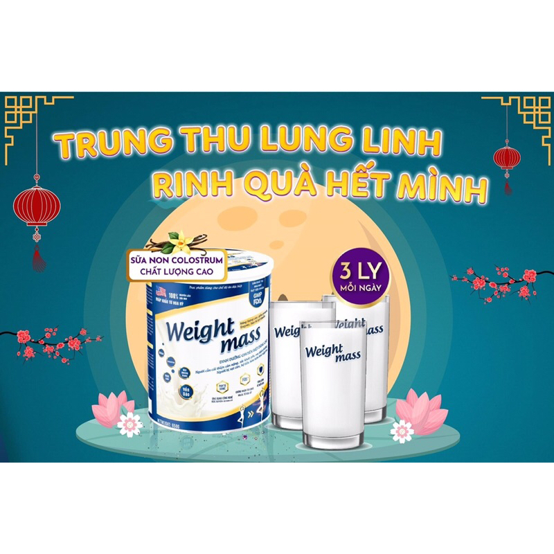 Sữa Tăng Cân Weight Mass Cải Thiện Tình Trạng Cân Nặng Hiệu Quả - Lon ...