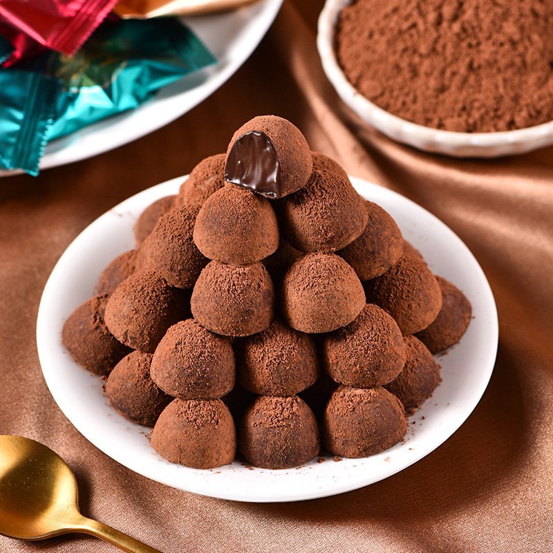 [ Kẹo tình yêu ] Combo 2 hộp Kẹo Socola Fasimiyu sô cô la đóng túi hình nấm cục / Fasimiyu hộp ...