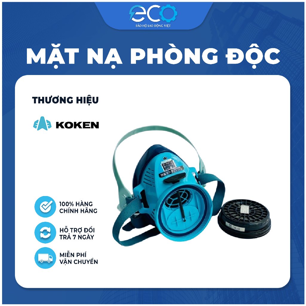 Combo mặt nạ phòng độc kèm phin lọc koken KGC-10C thay thế | Shopee Việt Nam