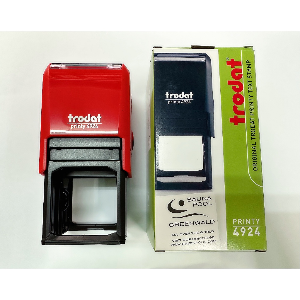 Dấu Trodat Printy 4924 Vuông khắc dấu logo, công ty, nội dung dài nhiều dòng | Shopee Việt Nam