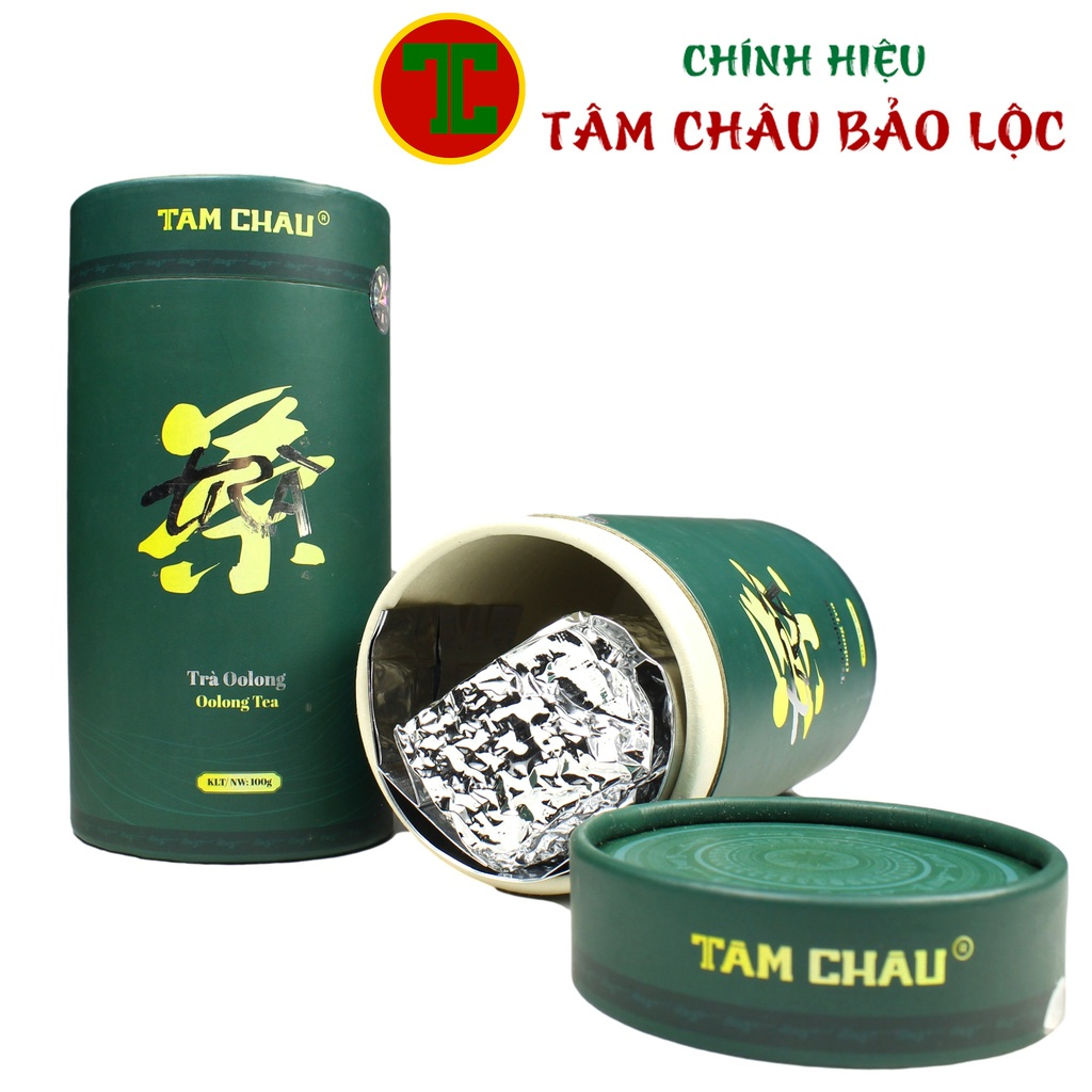 Trà Ô Long Olong Oolong Hộp Xanh Tâm Châu 100G | Shopee Việt Nam