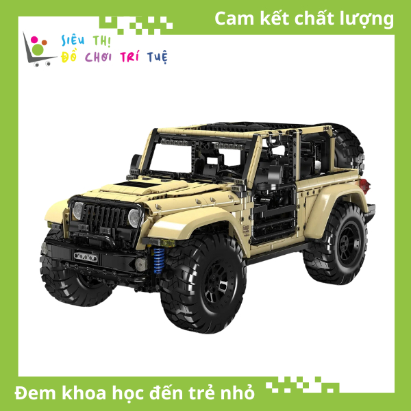 Xe Địa Hình Zeep Rubicon Mould King 13184 Mô Hình Technic Tỷ Lệ 1:6 Đồ ...