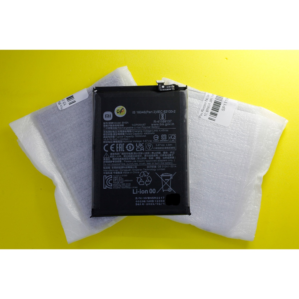 Pin [mã BN5A] cho Xiaomi Redmi Note 10 5G / Xiaomi Redmi 10 zin new ...