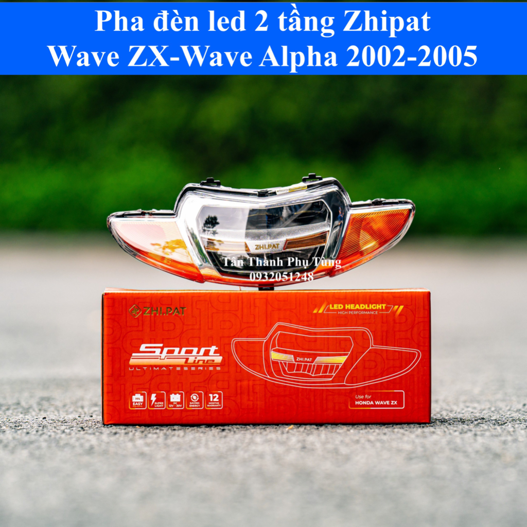 Pha đèn led 2 tầng Zhipat Wave ZX-Wave Alpha 2002-2005 | Shopee Việt Nam