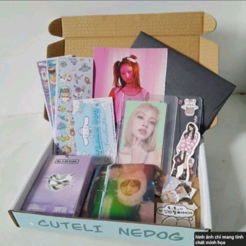 [OFF] luckybox card, pola Blackpink, Newjeans, aespa, ive (đọc kĩ mô tả ...