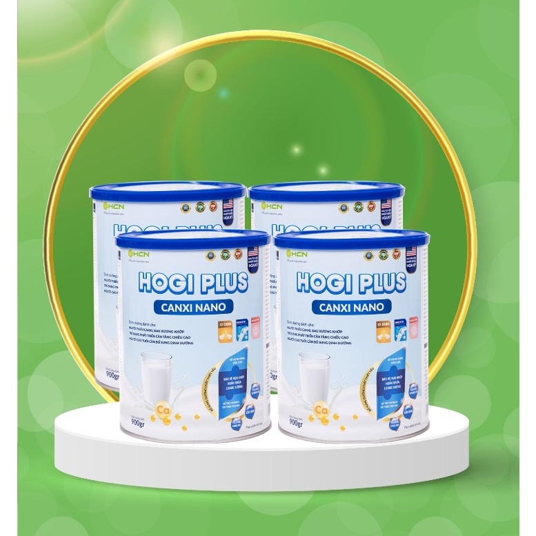 Combo 4 Hộp Sữa Hogi Plus Canxi Nano 900gr/hộp | Shopee Việt Nam