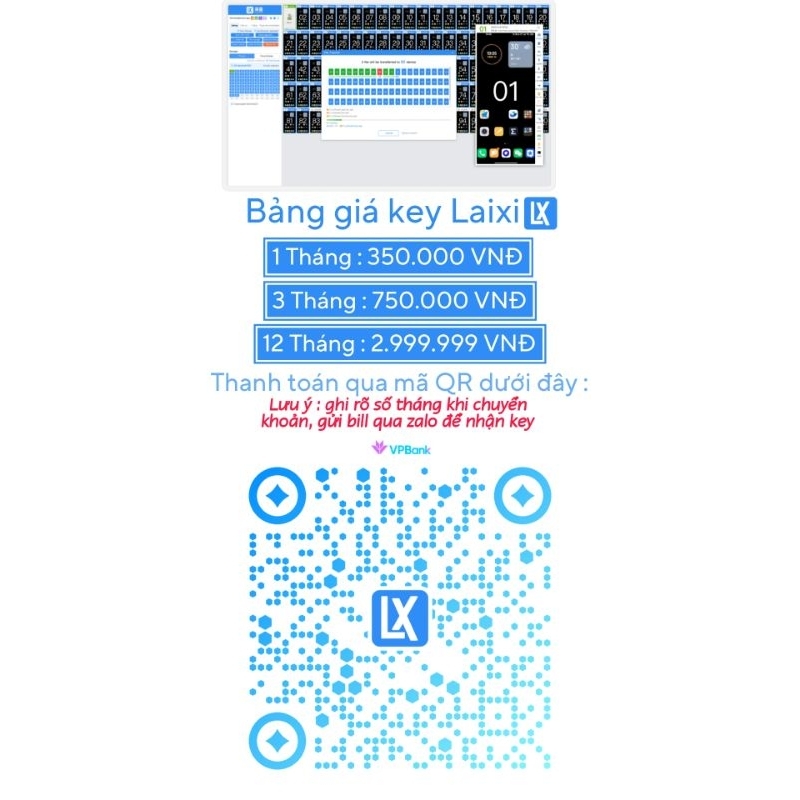 LAIXI.APP Phần mềm điều khiển hàng loạt điện thoại làm PhoneFarm, Box ...