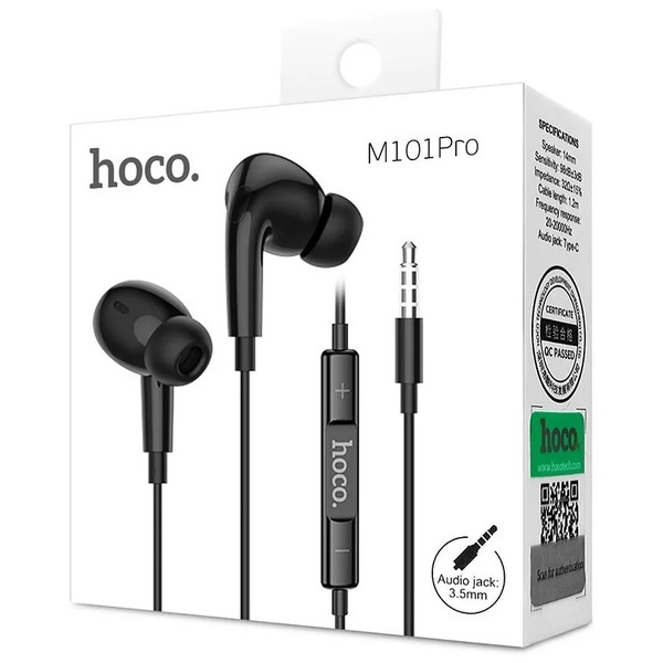 Tai Nghe Hoco M101 Pro Chui 3.5 và Hoco M101 có micro nút bấm âm lượng trên tai | Shopee Việt Nam