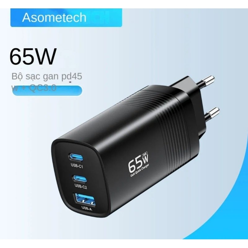 [New]Cú sac nhanh GaN 65W.67W ORICO PV65-EU-C Type C thich hop | Shopee Việt Nam