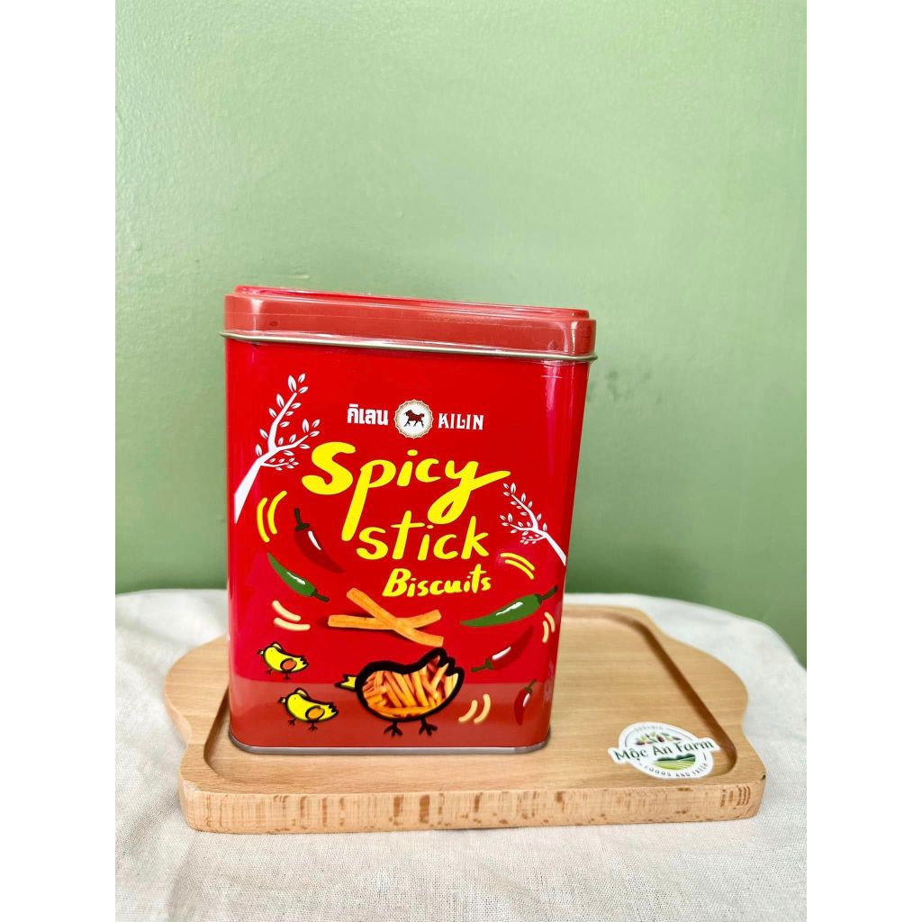 Bánh Que Cay Hộp Thiếc Kilin Biscuits 400g | Shopee Việt Nam