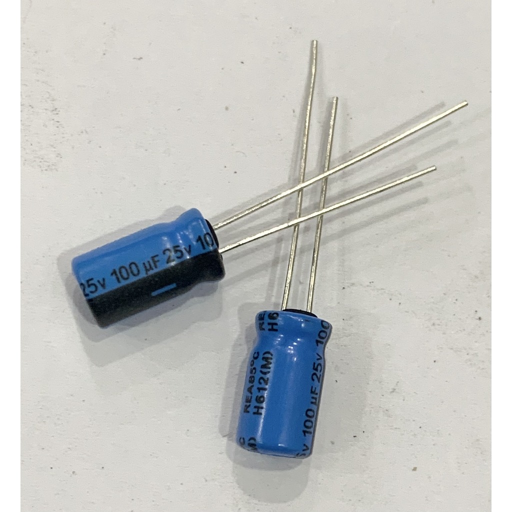 Tụ hóa 100uF-25V , Tụ phân cực, Tụ điện điện phân | Shopee Việt Nam