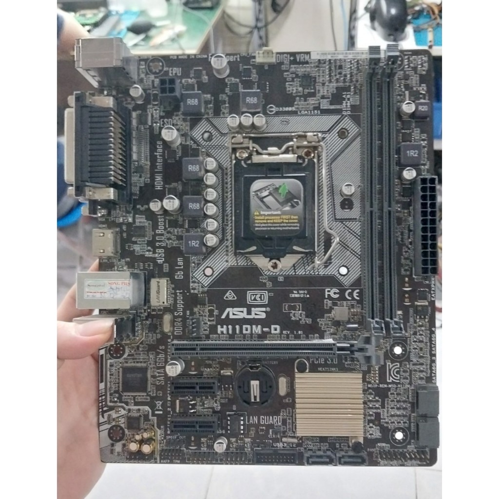 Main Asus H110 có hdmi ( main cũ bh 01 tháng fe đầy đủ) | Shopee Việt Nam