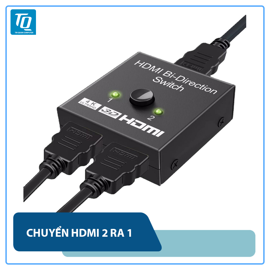 Bộ ChuyểN ĐổI HDMI 4K 2 Cổng HDMI ra 1 HDMI | Shopee Việt Nam