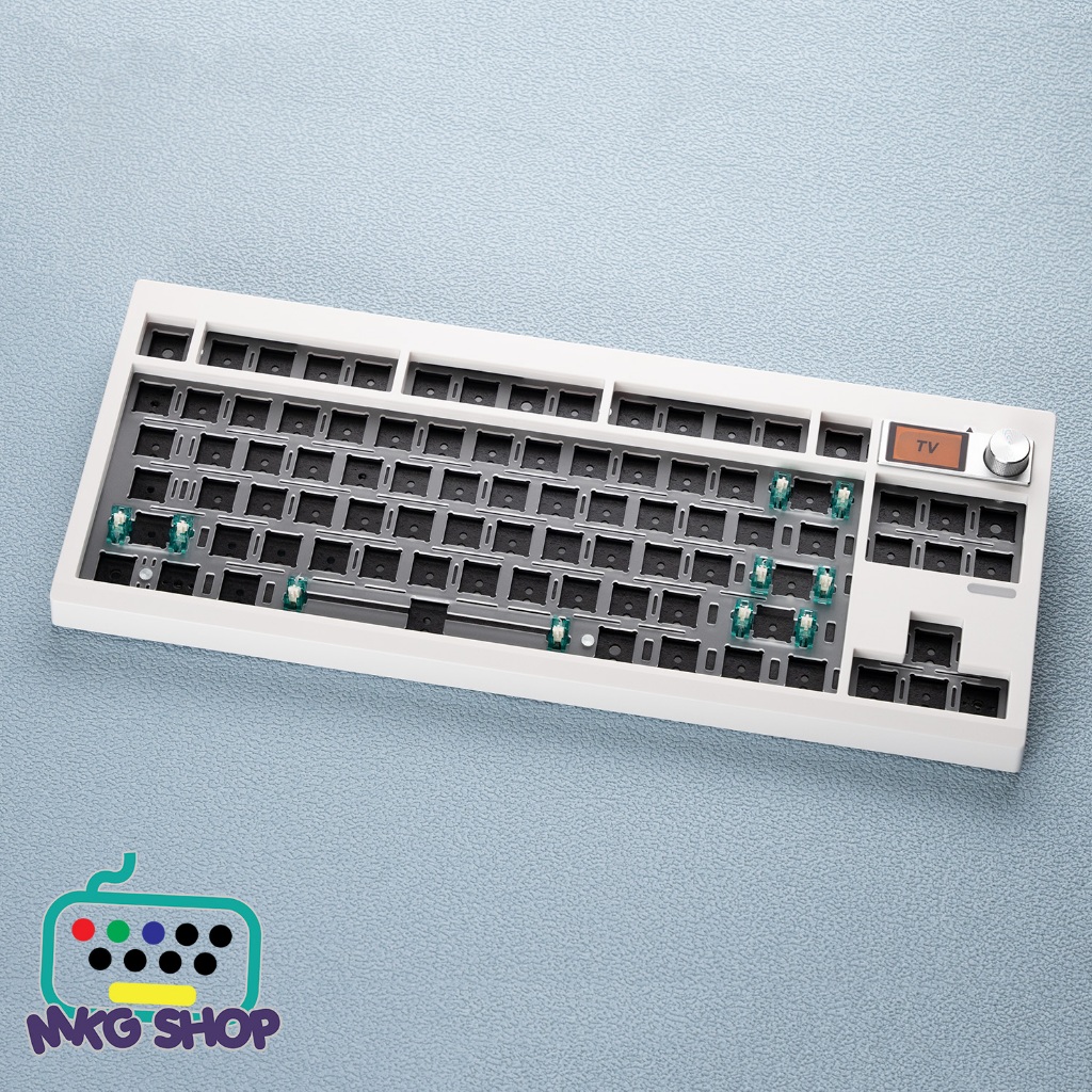KIT Zuoya GMK87 | 3 mode kết nối | Led RGB | Màn hình led | Núm xoay ...