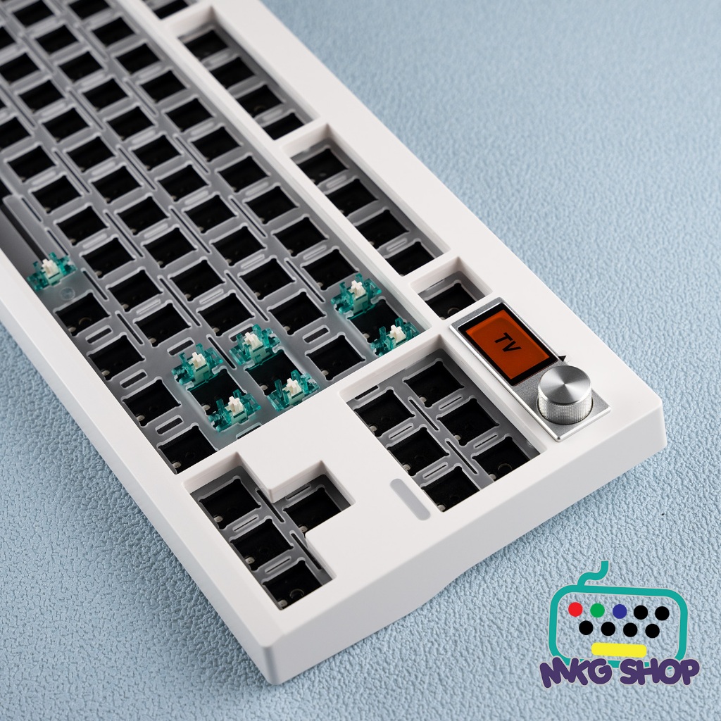 KIT Zuoya GMK87 | 3 mode kết nối | Led RGB | Màn hình led | Núm xoay ...