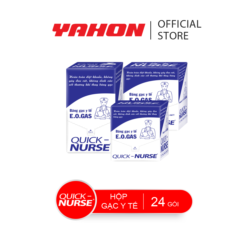 Gạc y tế quick-nurse, 24 gói/hộp | Shopee Việt Nam