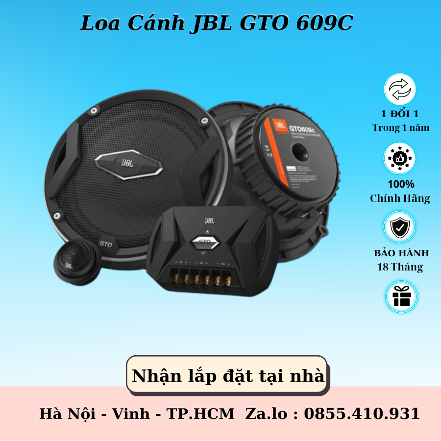 Loa cánh cửa chính hãng JBL GTO 609C | Shopee Việt Nam