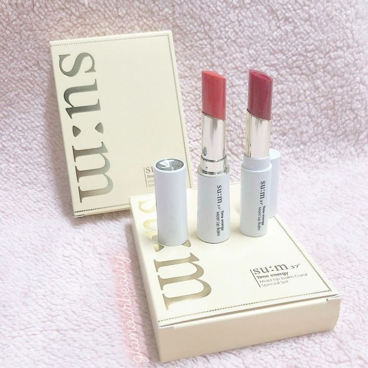 Son dưỡng Sum tách set Time Energy Moist Lip Balm | Shopee Việt Nam