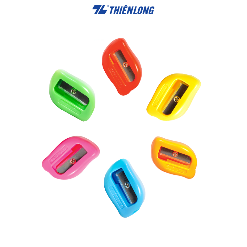 Chuốt bút chì mini chiếc lá Thiên Long TP-S021 nhỏ gọn tiện lợi, sắc bén - 1 cái màu ngẫu nhiên ...