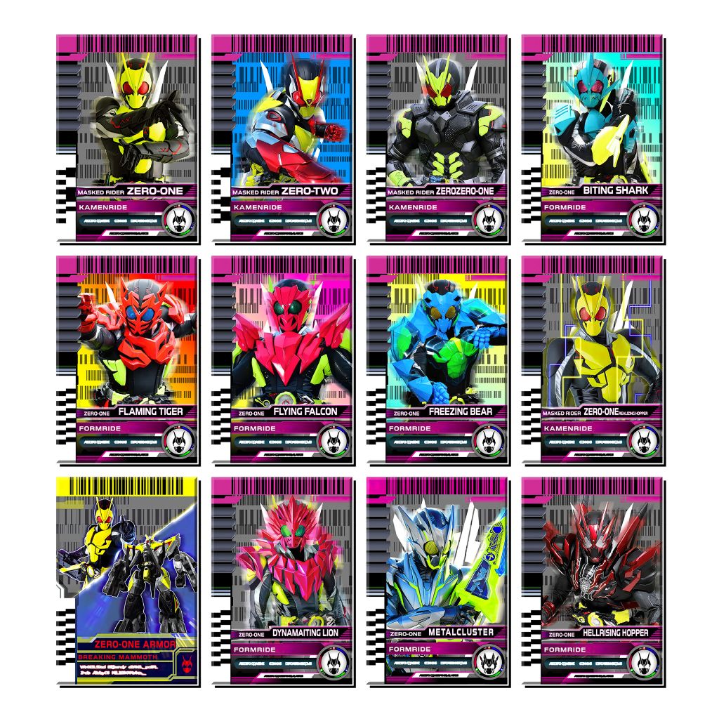 [Độc Quyền Phản Quang 7 Màu] Thẻ Bài Kamen Rider Zero One | Shopee Việt Nam