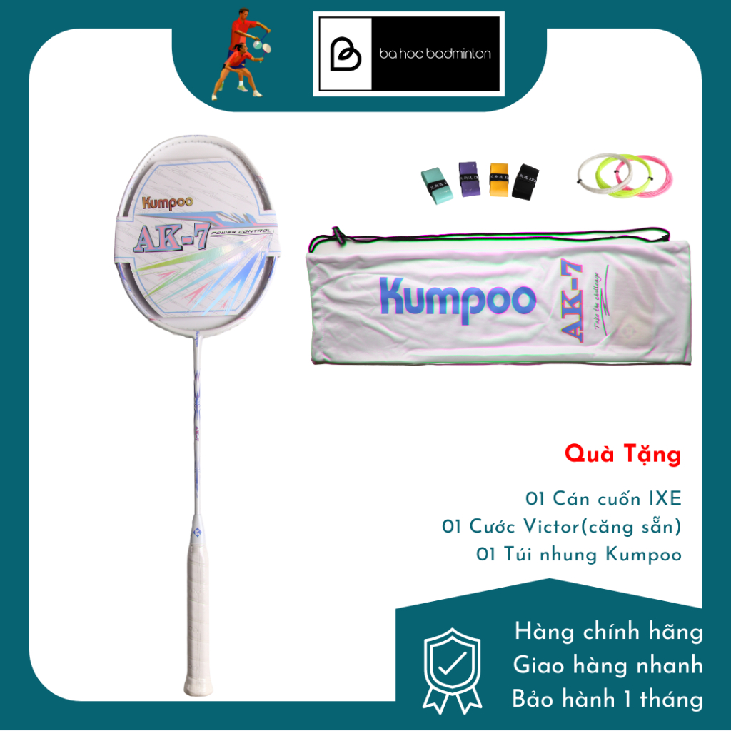 Vợt Cầu Lông Kumpoo AK7 (Nội Địa) Chính Hãng | Shopee Việt Nam
