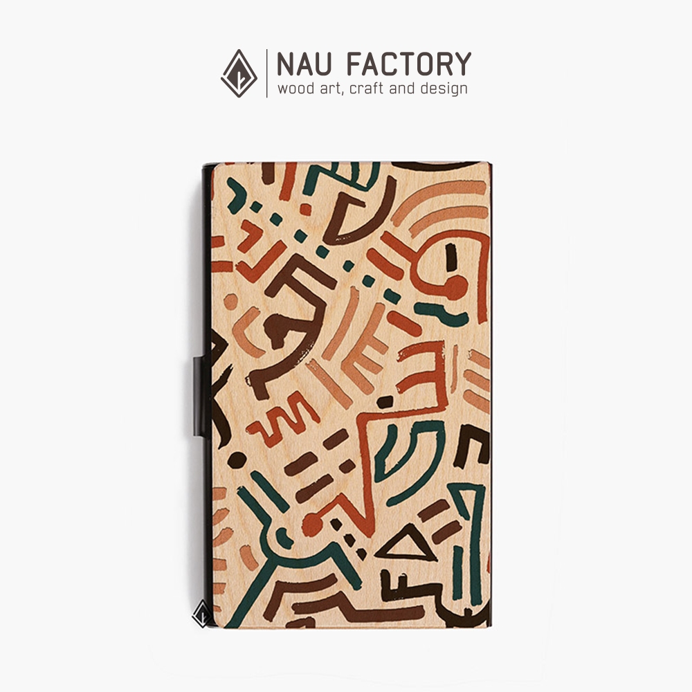 Hộp đựng Name Card, Danh Thiếp, Thẻ ATM cao cấp bằng gỗ Maple NAU ...
