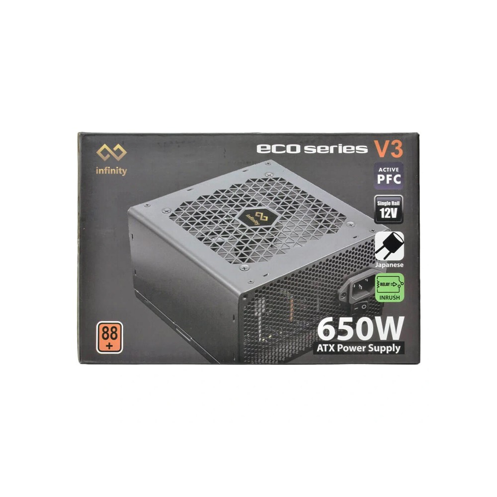Nguồn máy tính PSU Infinity Eco V3 450W 550W 650W 750W (88% Efficiency ...