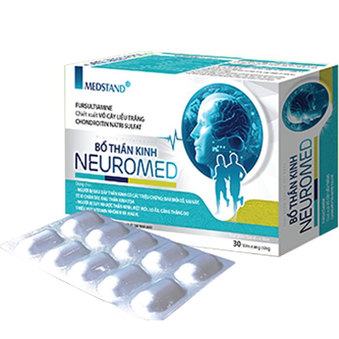 Bổ thần kinh Neuromed hộp 30 viên | Shopee Việt Nam