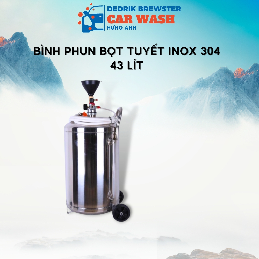 Bình Tạo Bọt Tuyết INOX 304 Loại 43 Lít_Dedrik Brewste | Shopee Việt Nam