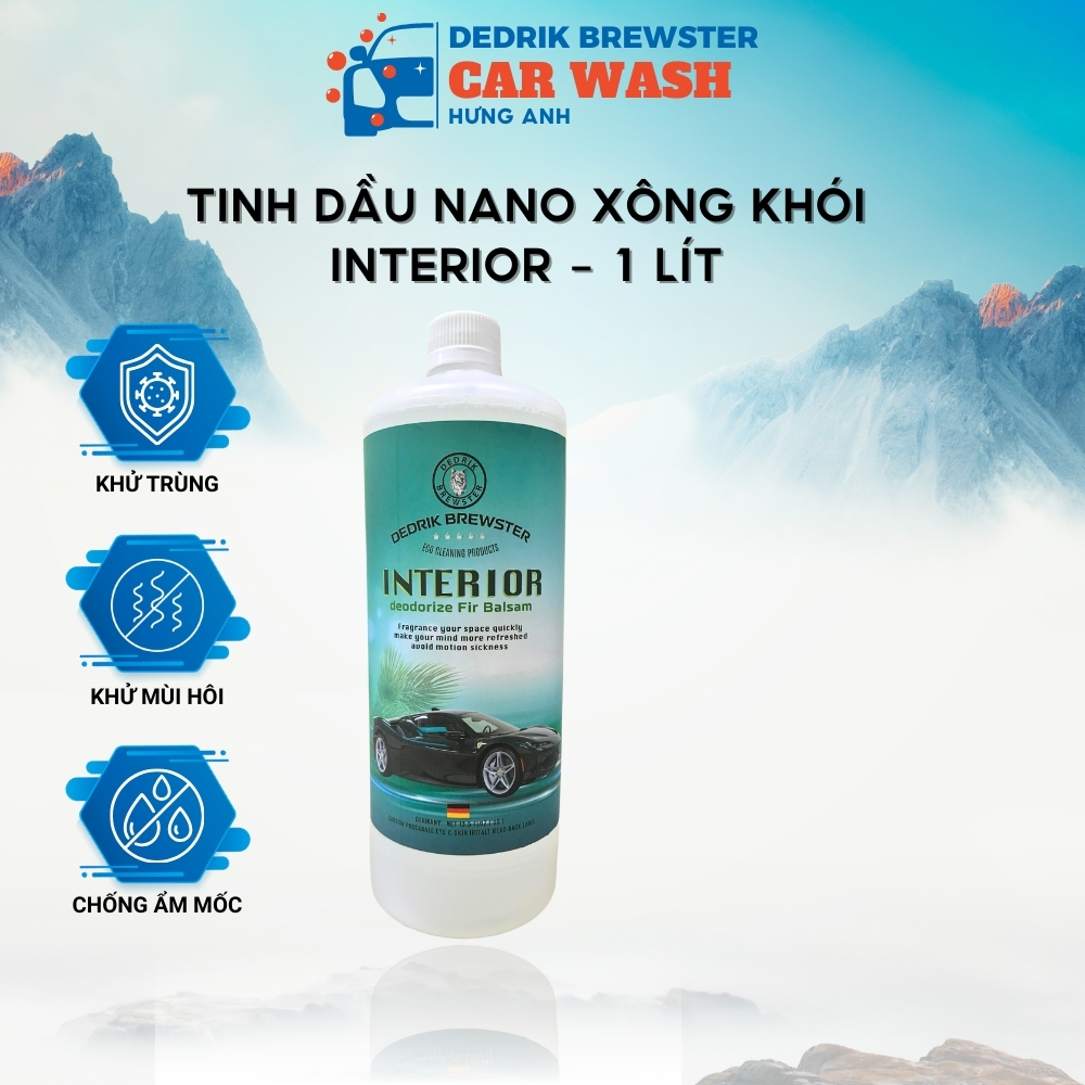 Tinh Dầu Xông Khói Khử Khuẩn Nano Dedrik Brewster Diệt Vi Khuẩn, Đánh ...