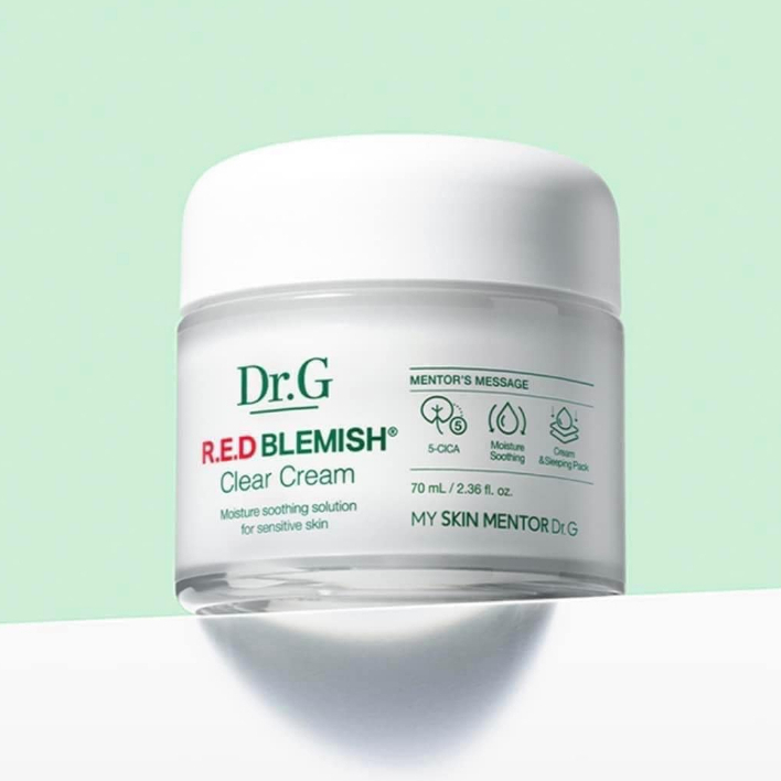 Kem dưỡng da Dr.G Red Blemish Clear Cream 70ml/ Red Blemish Soothing ...