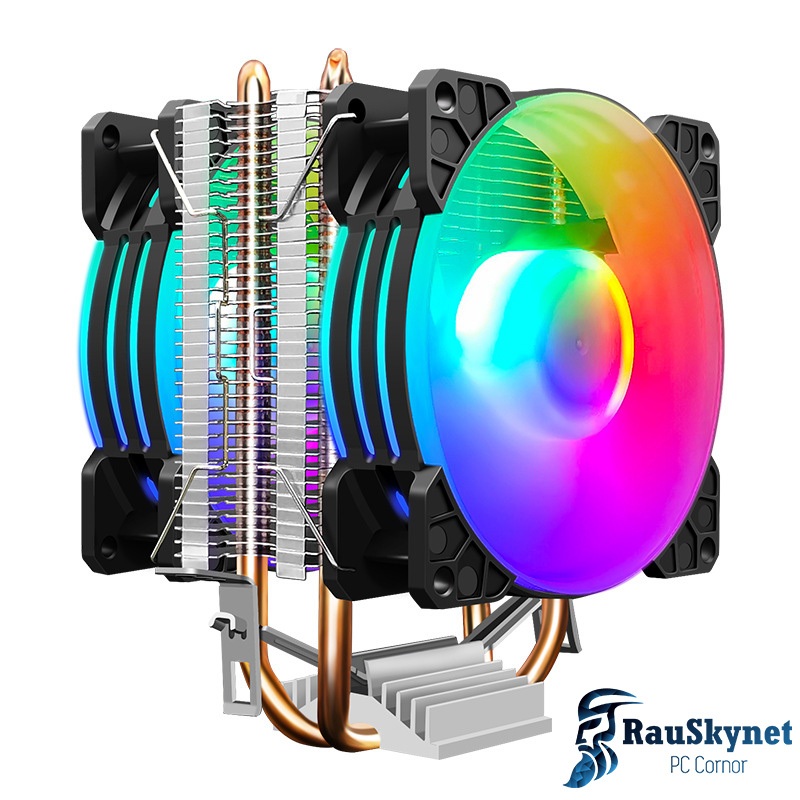 Quạt Tản Nhiệt, Fan CPU Coolmoon P2-P22 Led RGB- Mới 100% | Shopee Việt Nam