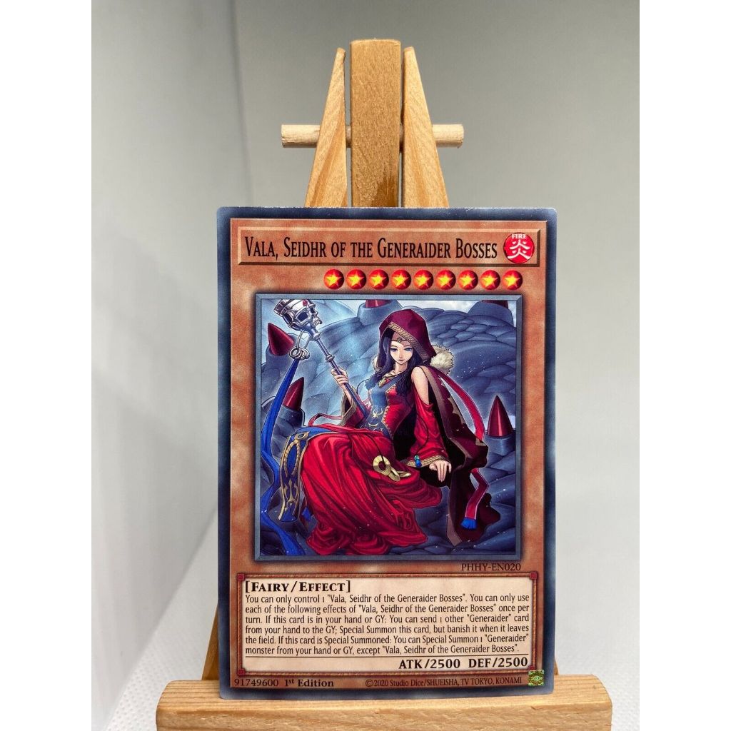 [ Đỗ Lạc Shop ] Thẻ Bài Yugioh Monster Vala, Seidhr Of The Generaider ...