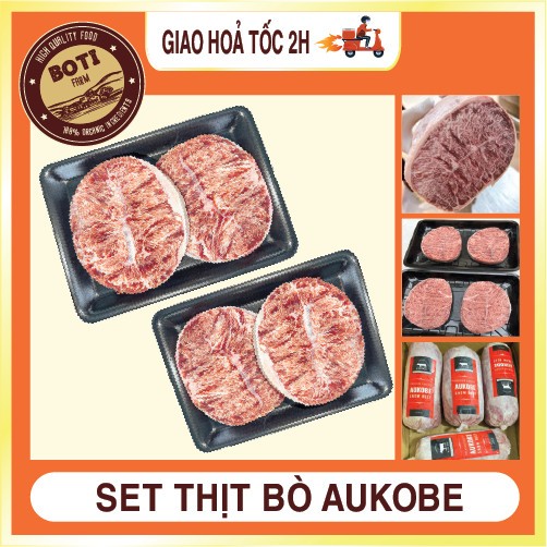 [Hỏa tốc tại HN - Tặng kèm hương thảo tươi] Lõi Vai Bò Aukobe Siêu Mềm ...