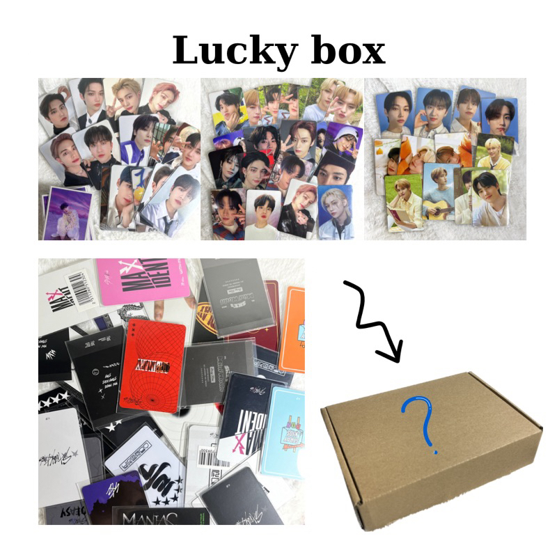 Lucky box Stray Kids photocards | Shopee Việt Nam